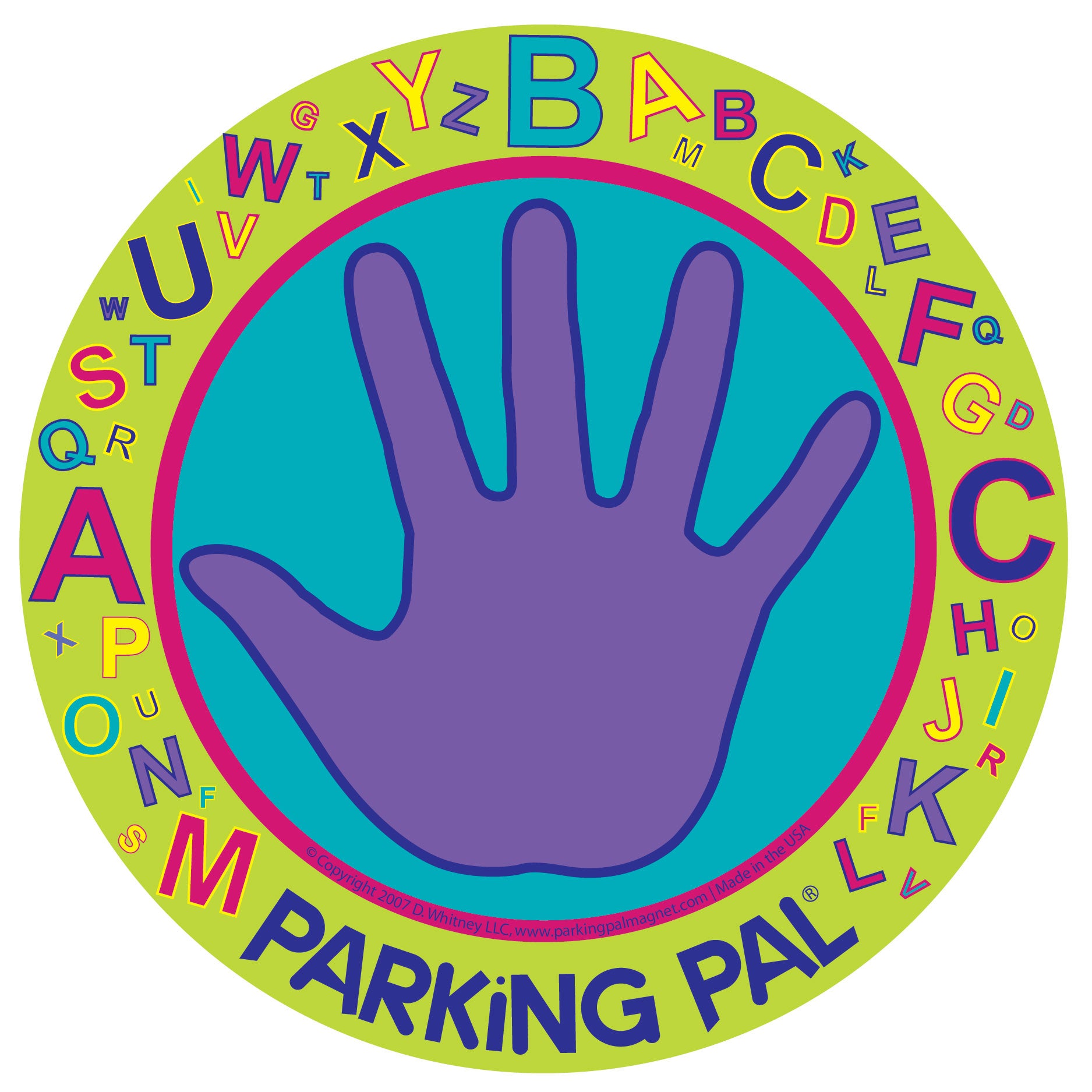 Kids safety book with Car safety magnet – Parking Pal